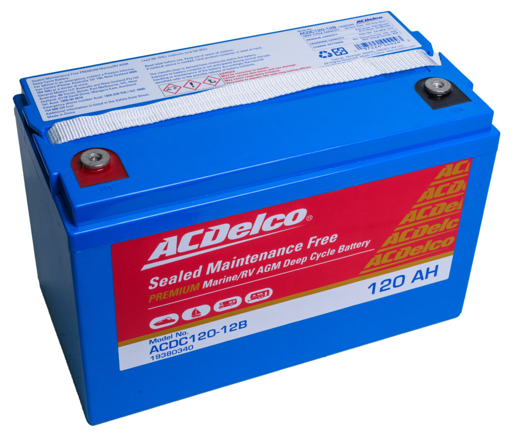 ACDelco ACTC12-120 Deep Cycle AGM Battery 120ah - The Battery Guys